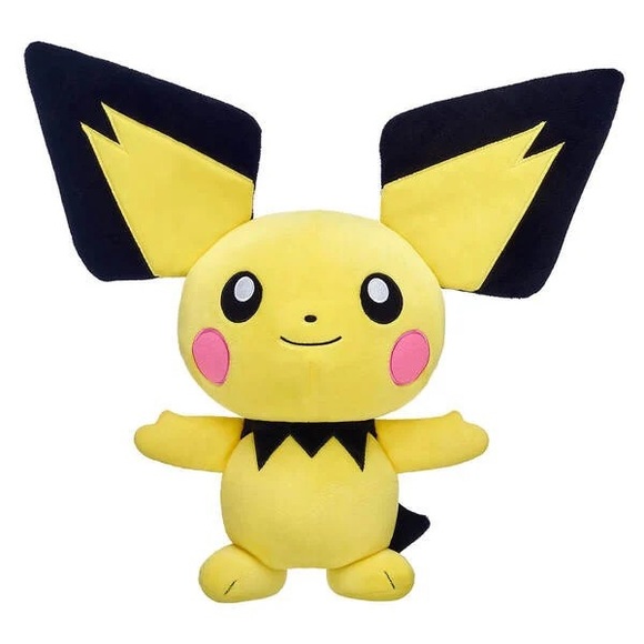 Pokemon | Toys | Pokmon Pichu Build A Bear Baby Pikachu Evolution ...